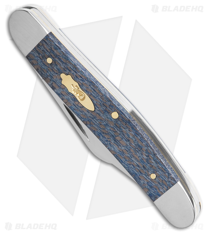Case Knives Stockman Knife Blue Sycamore Wood