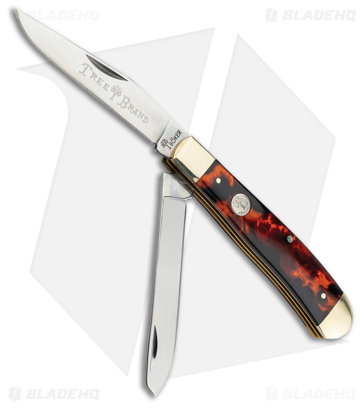 Boker Trapper Traditional Faux Tourtoise (D2) - Blade HQ