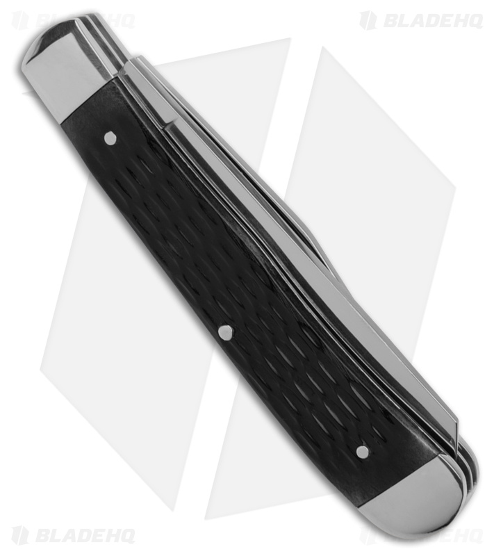 Boker Trapper - Traditional Pocket Knife | Jigged Black Bone | Blade HQ