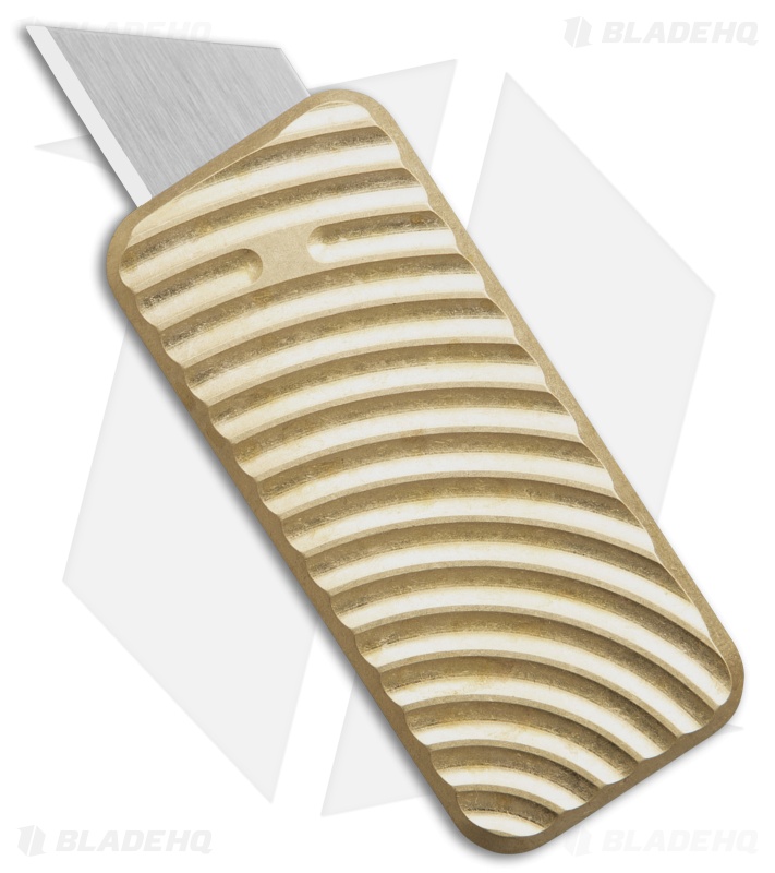 Rivery Manufacturing Zero Utility Knife Original Brass
