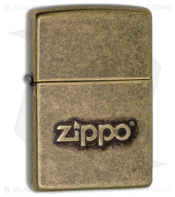 Zippo Lighter Zippo Stamp (Antique Brass) 28994 - Blade HQ