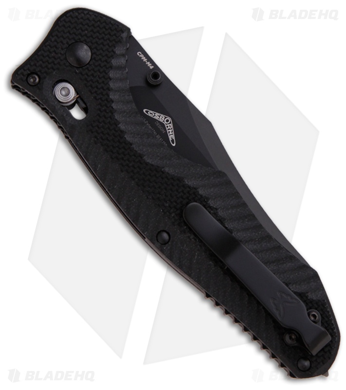 Benchmade Osborne 810BK Contego AXIS Lock Knife Black G10 (4" Black ...