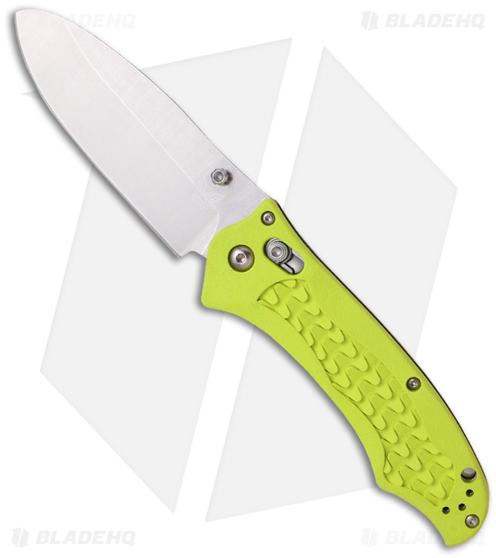 Benchmade Bullhead Axis Lock Knife Yellow (3.45" Satin) 111H2O-YEL ...