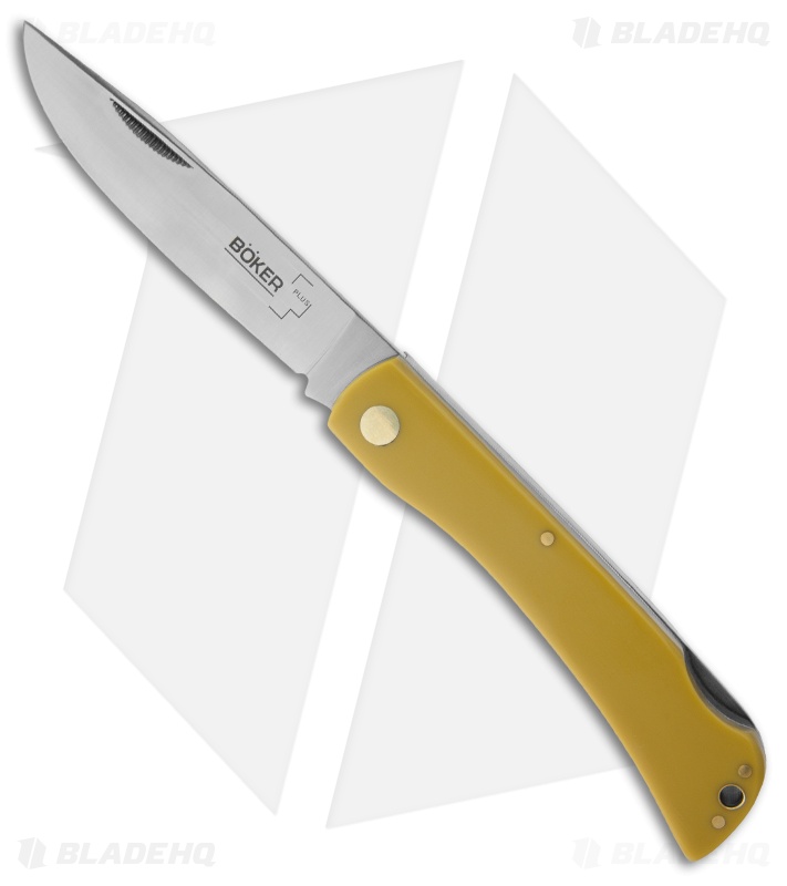 Boker Plus Rangebuster Lockback Knife (3.5" Satin) 01BO020 - Blade HQ