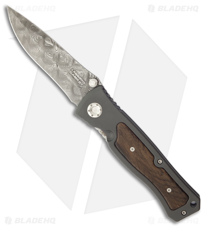 Boker Leopard Damascus II Drop Point Knife - Blade HQ