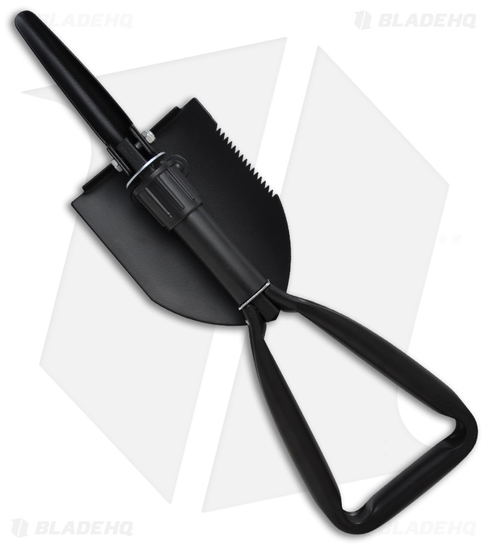SOG Entrenching Tool Folding Shovel (Black) F08-N - Blade HQ