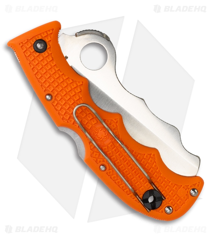 Spyderco Rescue Assist I Knife Orange FRN (3.69" Satin Serr) C79PSOR ...