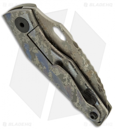 Strider SJ75 Mini Double Digi | Green G-10 | Blade HQ