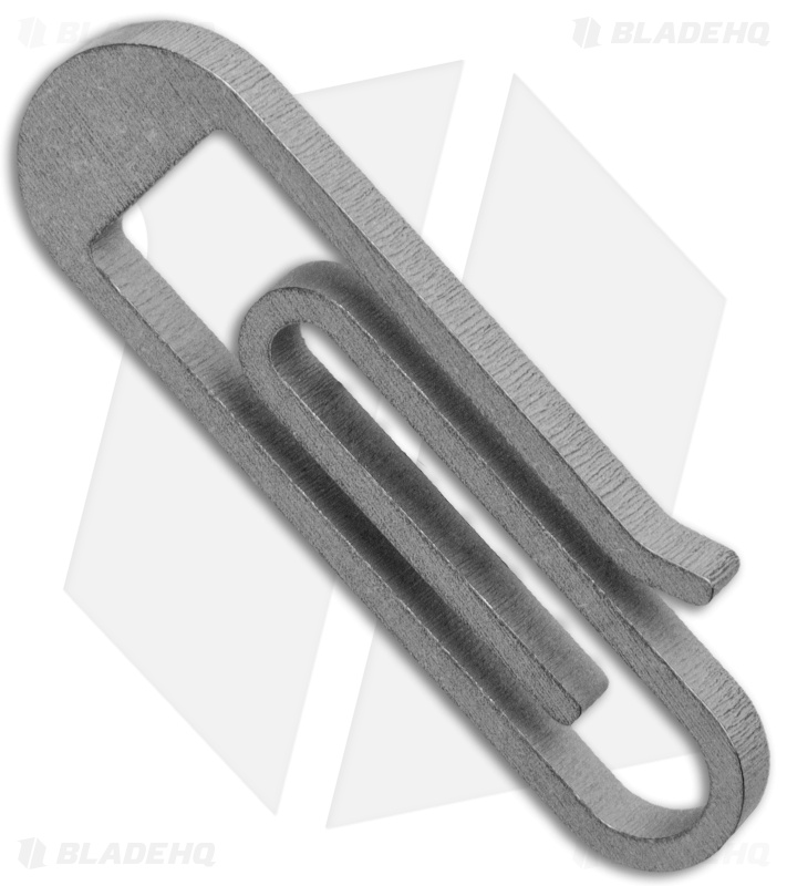 JRW Tough Clip Titanium Key Dangler Stonewashed - Blade HQ