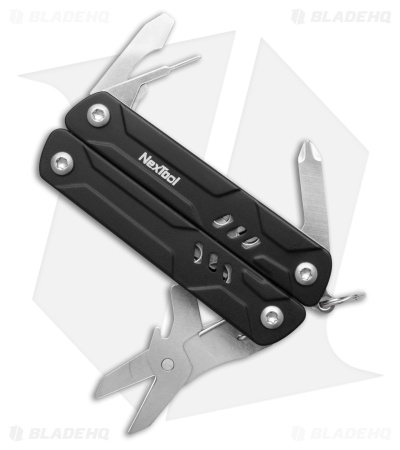 NexTool Mini Sailor Lite Multi-Tool Black Stainless Steel (10-in-1)