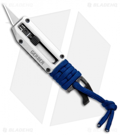 Gerber Prybrid-X Razor Blade Utility Knife Gray/Blue 31-003741 - Blade HQ