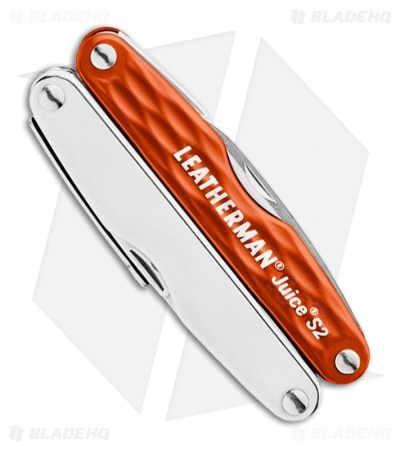 Leatherman Juice S2 Multi Tool Cinnabar Orange (12-in-1) 831925 - Blade HQ