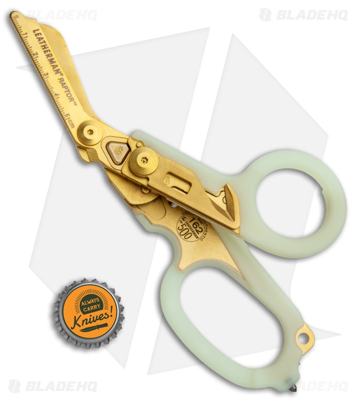 Leatherman Raptor Multi-Tool Scissors Glow/Gold Limited Edition - Blade HQ