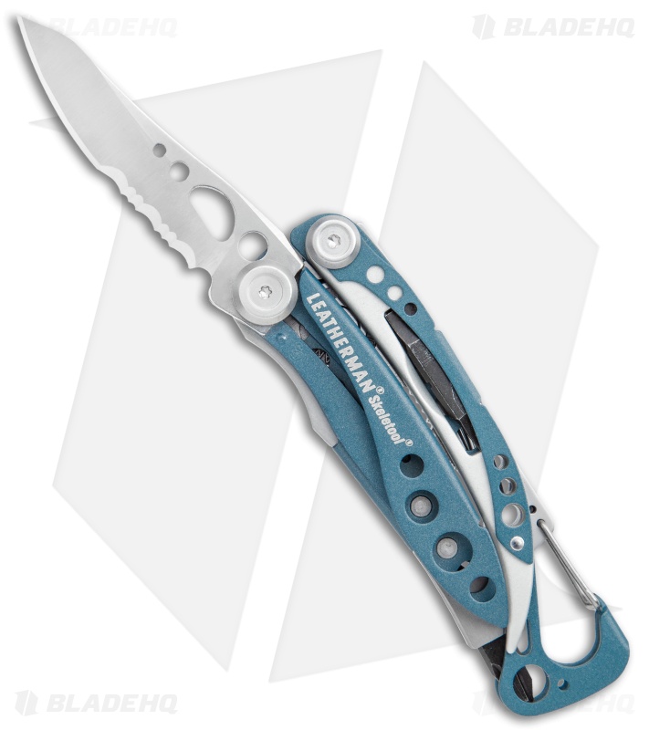 Leatherman Skeletool Multi Tool Denim Blue (7-in-1) 832200 - Blade HQ