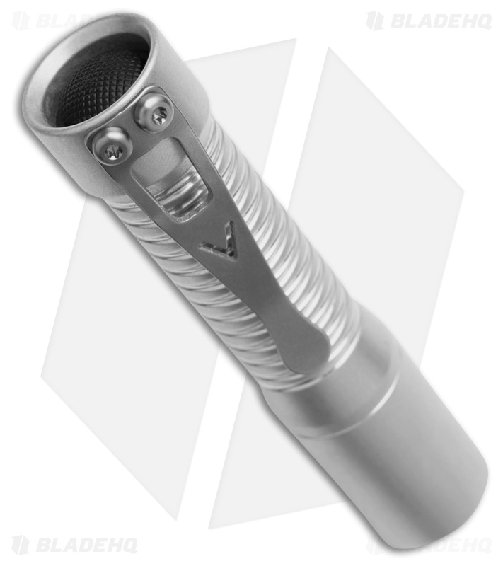 CWF Custom Pathfinder Flashlight Tumbled Aluminum (375 Lumens) - Blade HQ