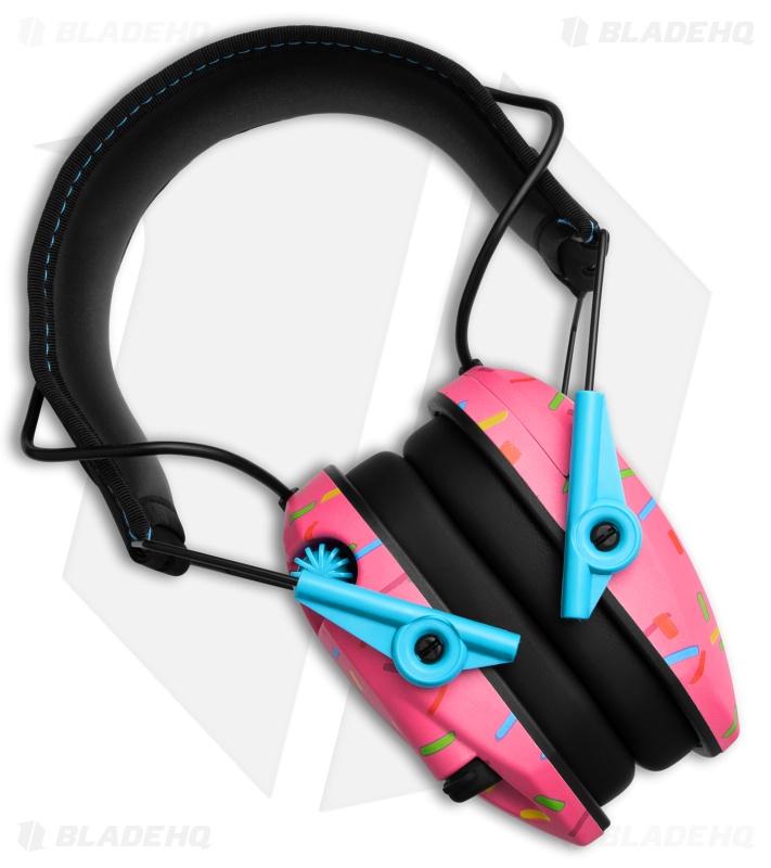 Walkers Razor Dessert Warrior Electronic Muffs Pink