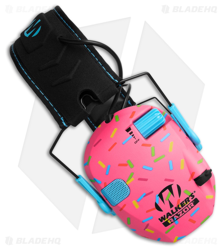 Walkers Razor Dessert Warrior Electronic Muffs Pink