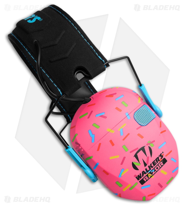 Walkers Razor Dessert Warrior Electronic Muffs Pink