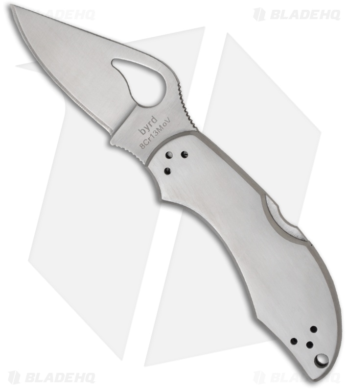 Byrd Robin 2 Lockback Knife Stainless Steel (2.375" Satin) BY10P2 ...