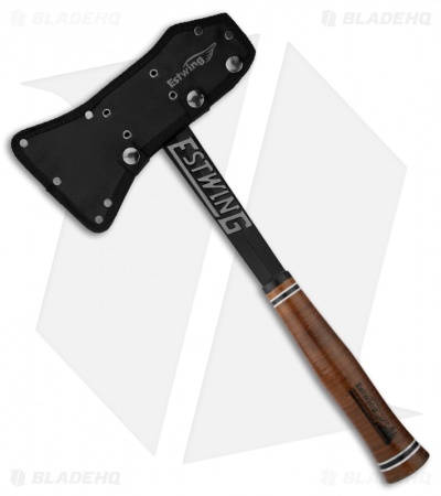 Estwing Black Eagle Tomahawk w/ Leather Handle - Blade HQ