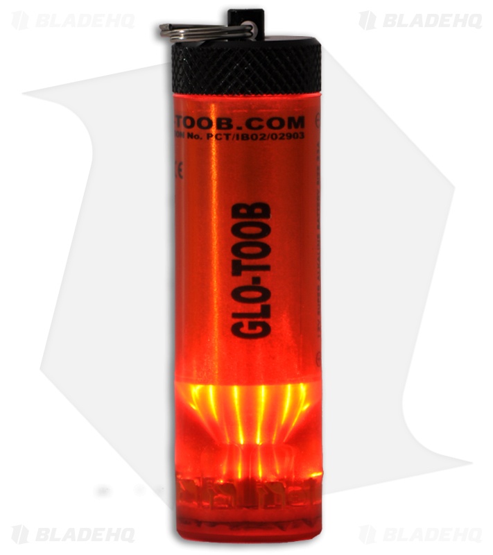 Red Glo-Toob Original Electric Light Stick 30 Hour Glow Marker w ...