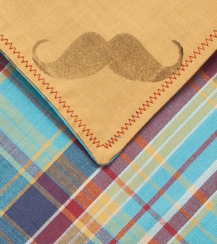 Hanks by Hank 10" x 10" Handkerchief - Plaid P3 - Blade HQ