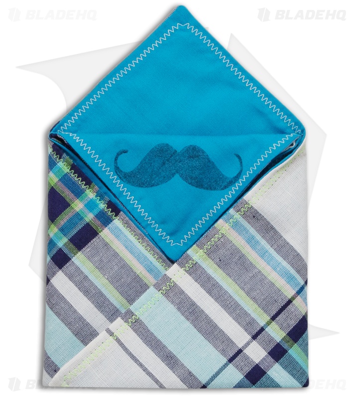 Hanks by Hank 10" x 10" Handkerchief - Plaid P2 - Blade HQ