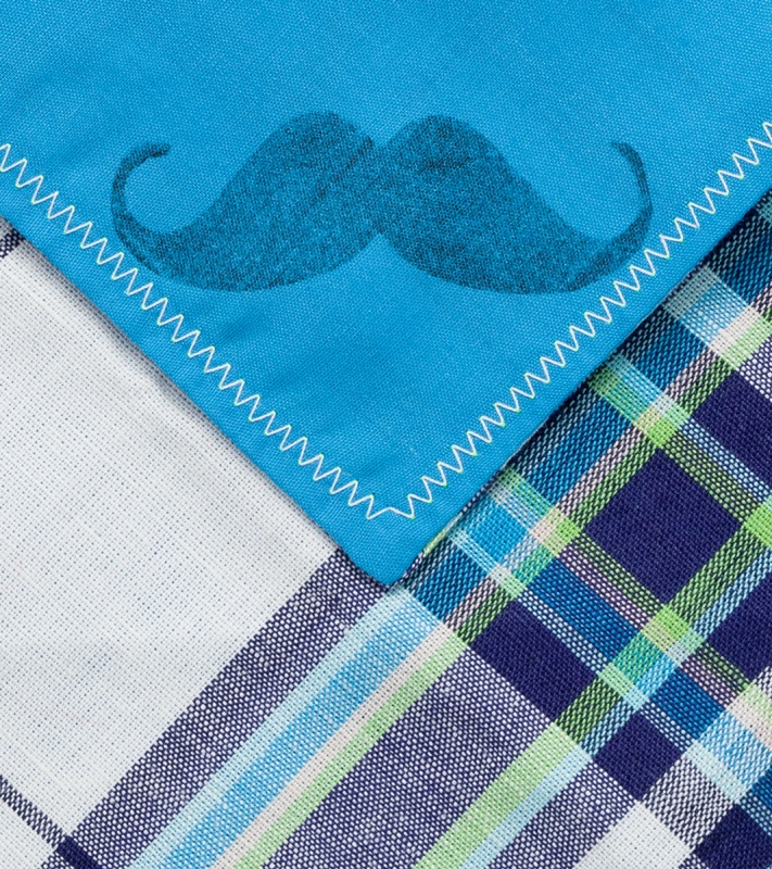 Hanks by Hank 10" x 10" Handkerchief - Plaid P2 - Blade HQ