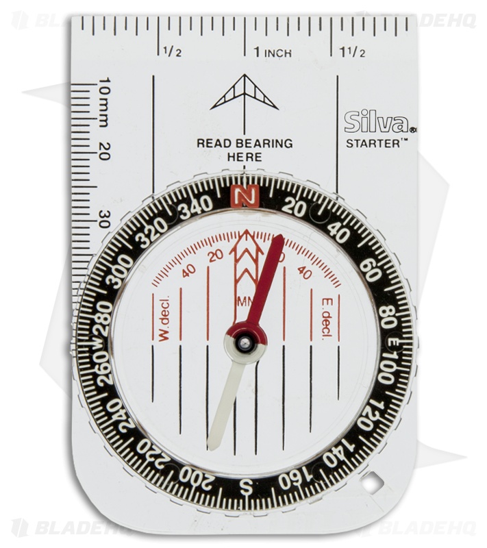 Silva Starter 1-2-3 Base Plate Compass - Blade HQ