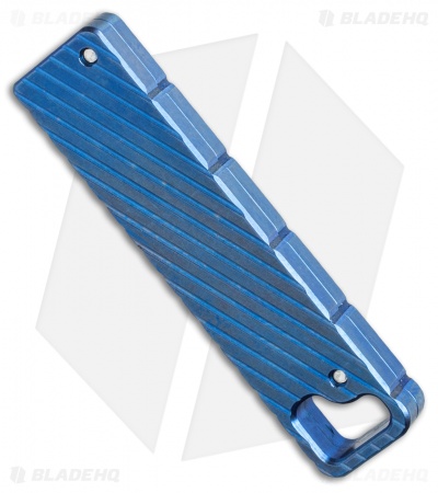 Tactical Keychains TUKK Titanium Utility Keychain Knife - Blue Anodize ...