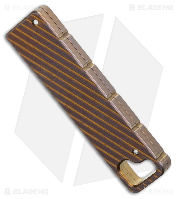 Tactical Keychains TUKK Titanium Utility Keychain Knife - Bronze ...