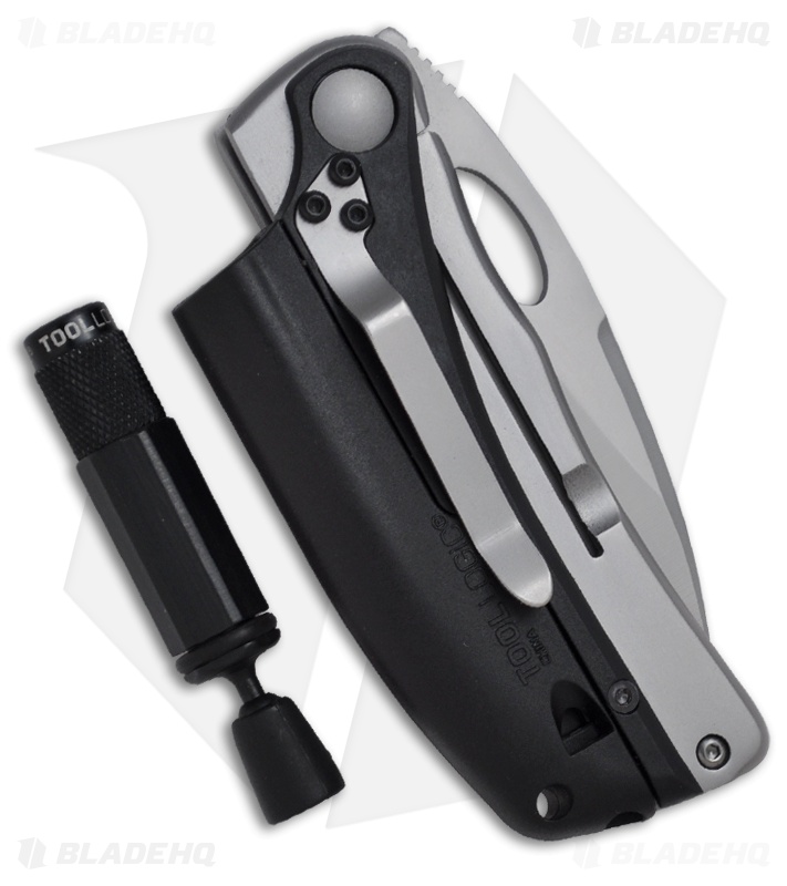 Tool Logic SL-Pro 1 Folding Knife & Magnetic LED Flashlight (3" Serr ...