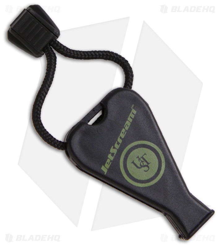 UST Black JetScream Whistle - Blade HQ