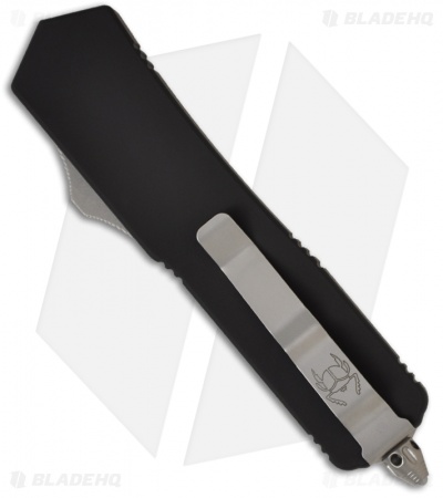 Microtech Scarab Executive OTF D/E Knife (3.5" Bead Blast Full Serr ...