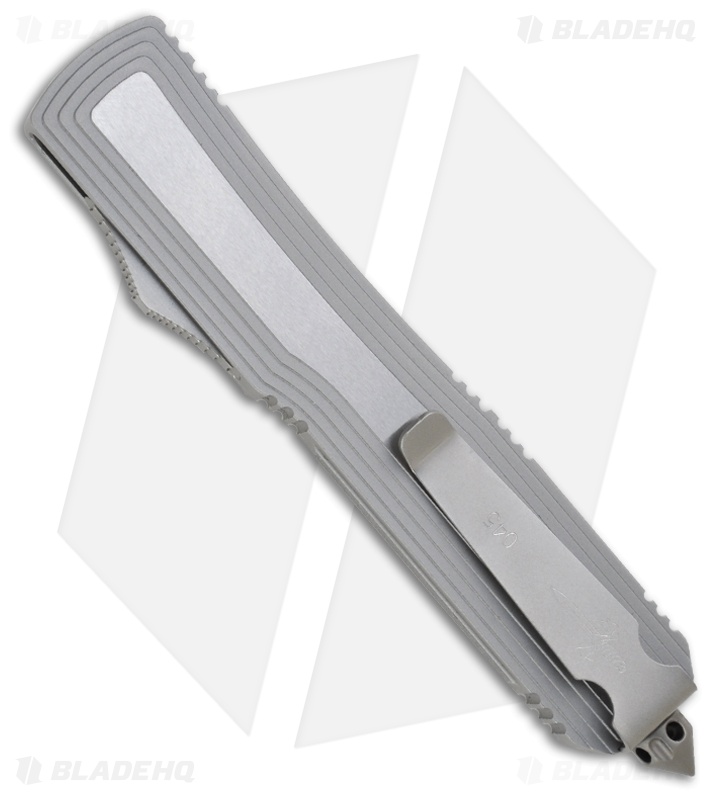 Microtech Marfione Custom Element D/A OTF Knife (3.44" Polished Plain ...