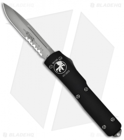 Microtech UTX70 D/A OTF S/E Automatic Knife (2.41" Bead Blast Serr) 148-8 - Blade HQ