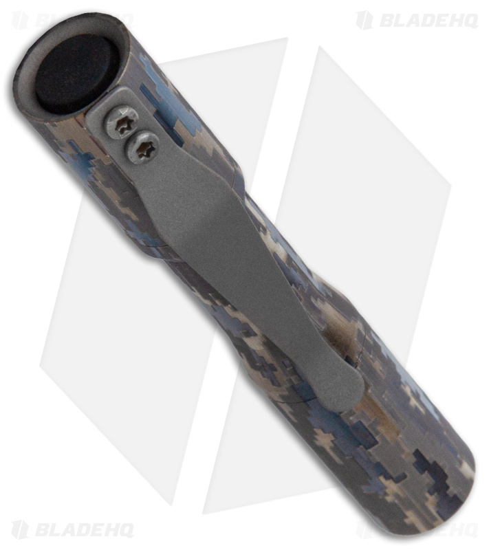 CWF Custom Machined Click Flashlight Digi Camo Ti - Blade HQ