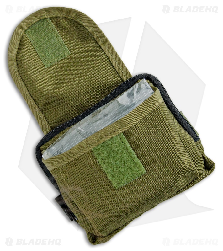 ESEE Pocket Survival Kit, OD Pouch ESEE-S-KIT-OD - Blade HQ