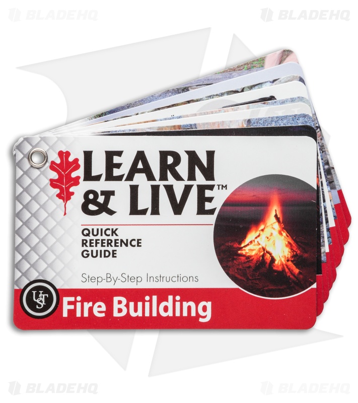 Ultimate Survival Technologies Fire Starting Cards - Blade HQ