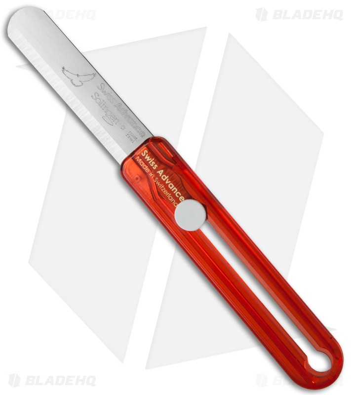 Swiss Advance Travel Knife Red - Blade HQ