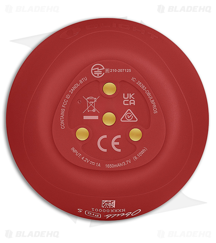Olight Obulb Pro Rechargeable Red (240 Lumens) - Blade HQ