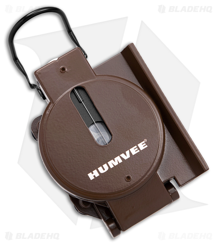 Humvee Liquid Filled Lensatic Compass Green Metal - Blade HQ