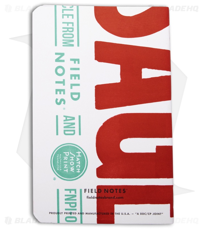 Field Notes Memo 3-Pack (Hatch Show) FNC-56