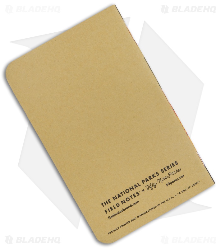Field Notes National Parks Series D | 3 Notepads | Blade HQ
