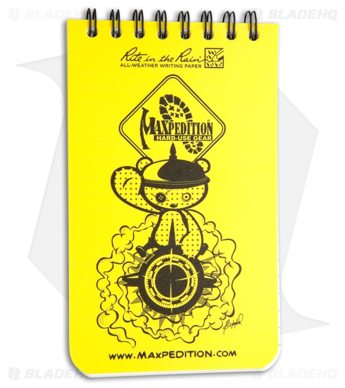Maxpedition Rite in the Rain Notebook Yellow - Blade HQ