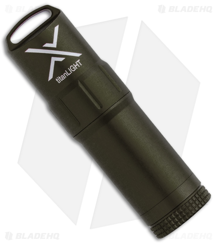 Exotac titanLight - Waterproof Lighter | OD Green | Blade HQ