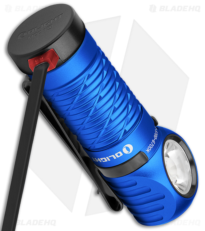 Olight Perun 2 Mini Rechargeable Cool LED Blue Al - Blade HQ
