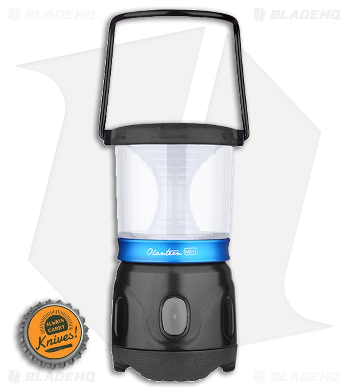Olight Olantern Mini Jet Black w/Blue Accents (150 Lumens) - Blade HQ