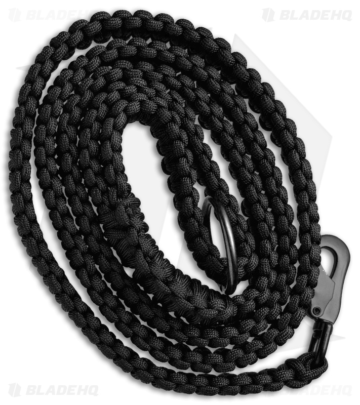 Stone River Gear 550 Paracord Dog Leash (Green/Black) - Blade HQ