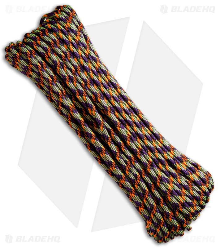 Atwood Rope Mfg. 550 Lb. Paracord 100 Ft. Zombie Edition (Vile) - Blade HQ